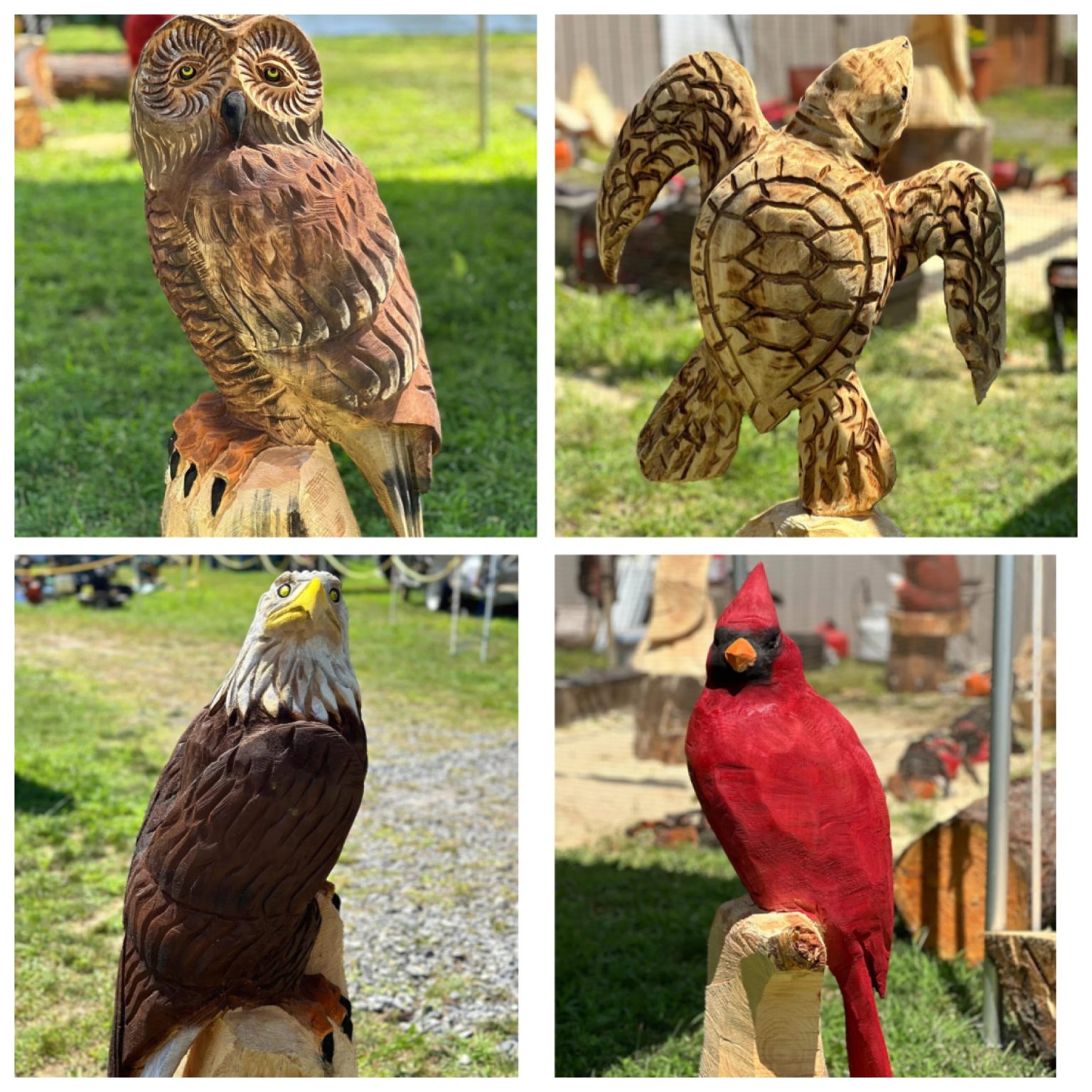 Chainsaw Carving Auction - Saratoga County Fair
